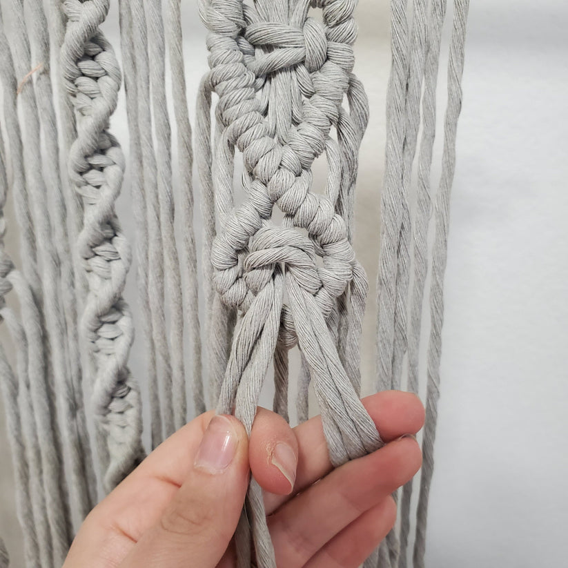Macrame wall hanging pattern 'Stella'. Digital download. – Cord + Quartz