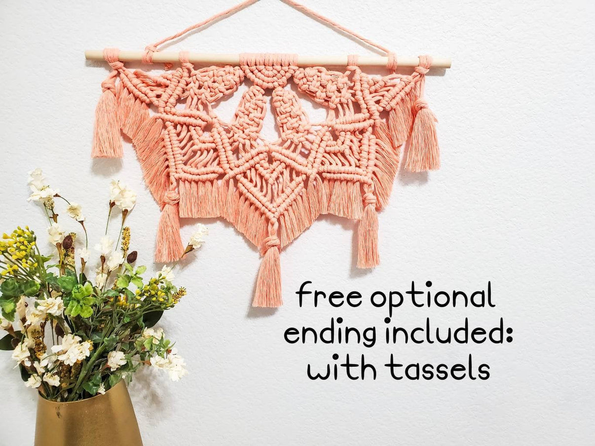 Macrame mandala pattern 'madam macrame'. Digital download. – Cord + Quartz