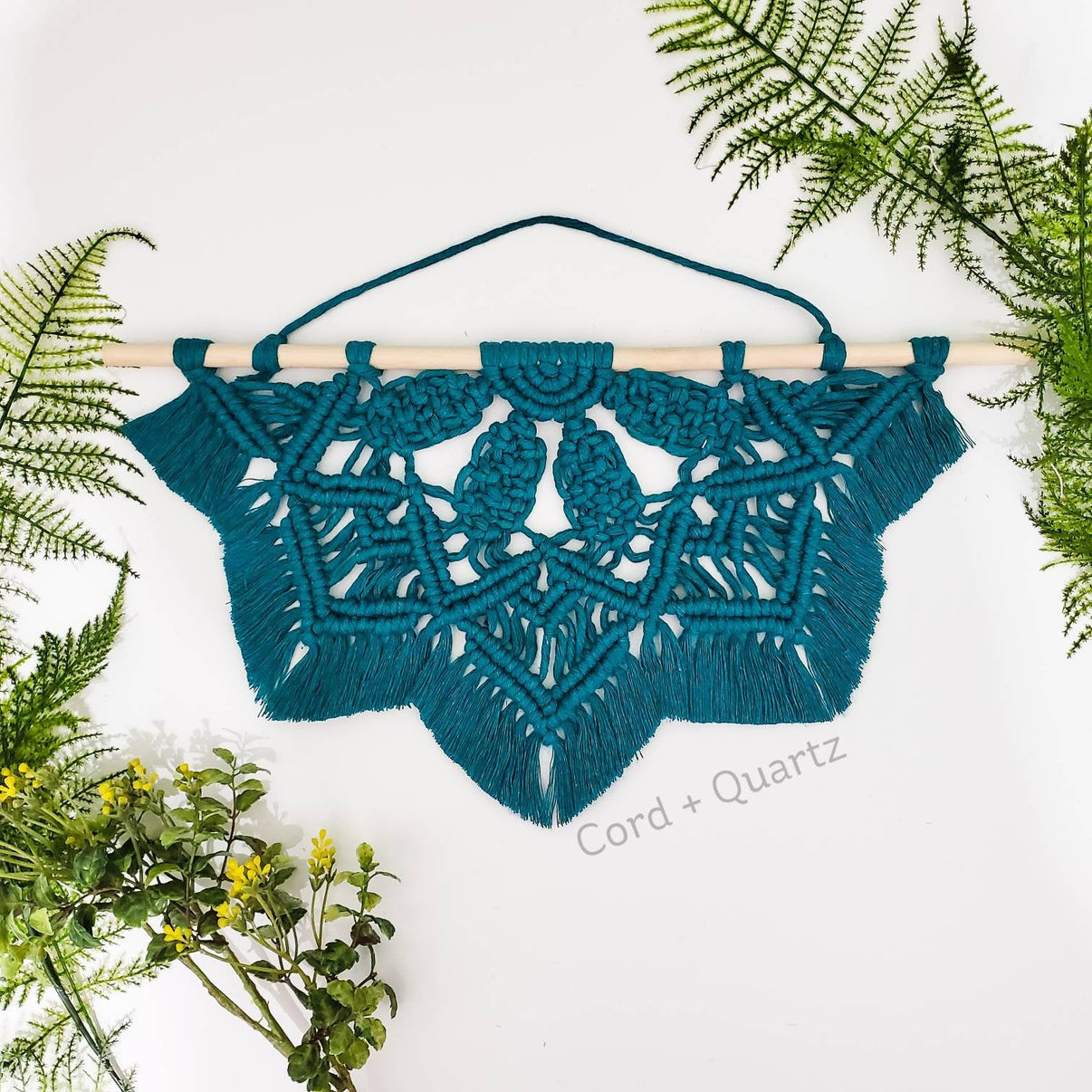 Macrame mandala pattern 'madam macrame'. Digital download. – Cord + Quartz