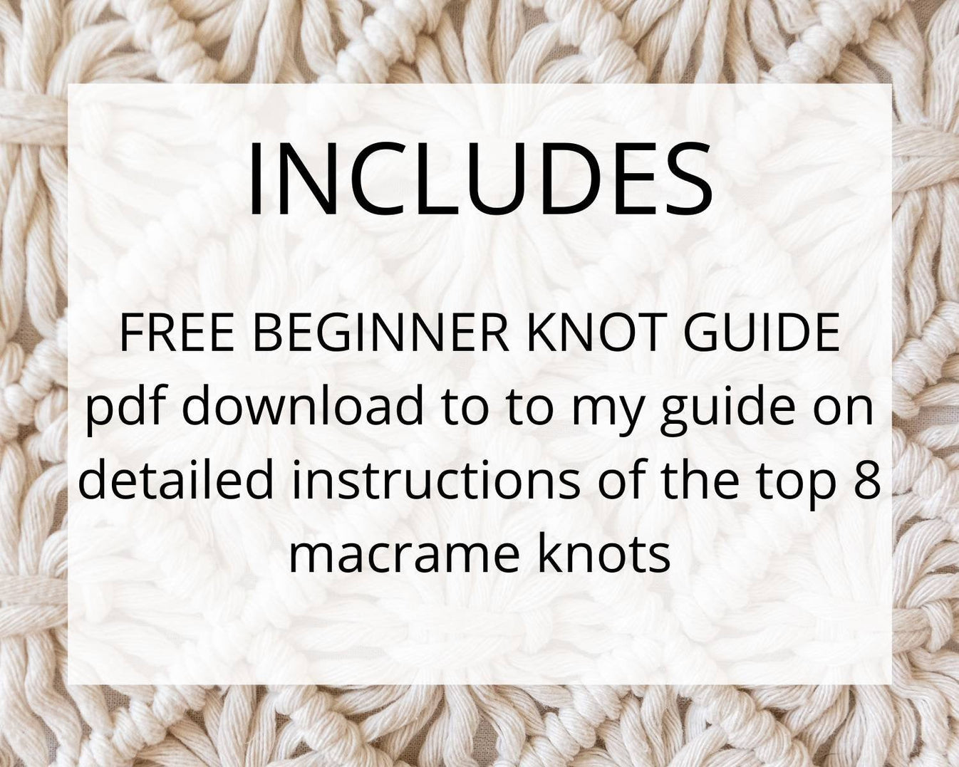 macrame lotus mandala pdf pattern. Digital download – Cord + Quartz