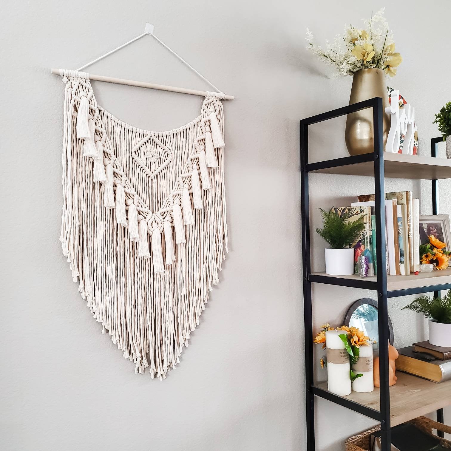 Macrame wall hanging PDF pattern. – Cord + Quartz